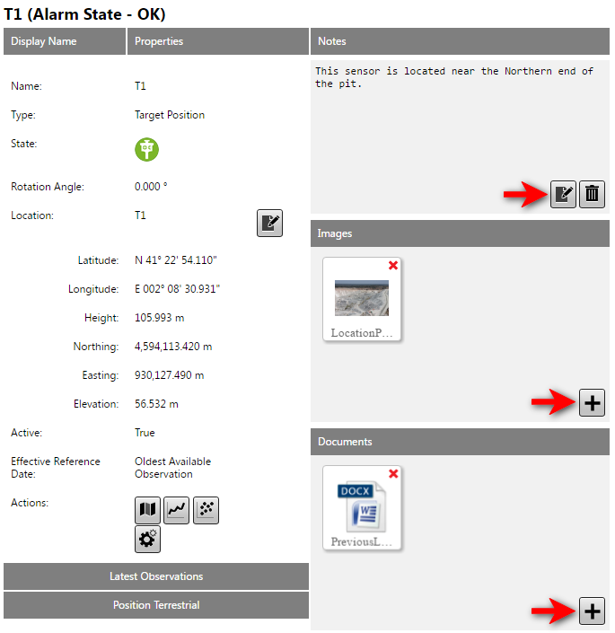 Sensor Notes And Documents