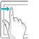 Using the touchscreen