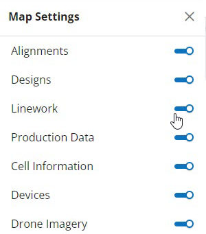 Configure the Map View